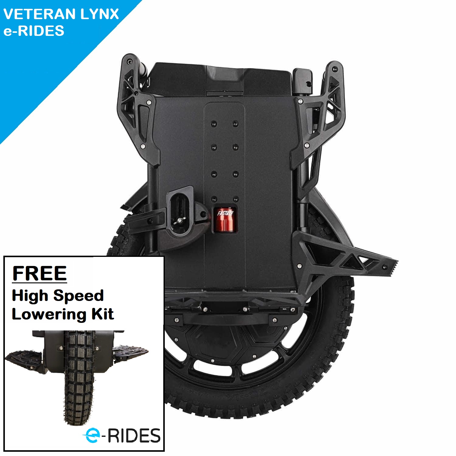 Leapkerim Veteran Lynx 151V Electric Unicycle - e-RIDES US