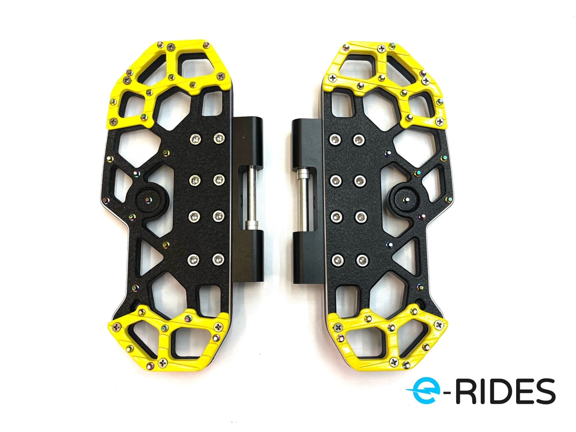 e-RIDES Pedals Electric Unicycle Honeycomb Spiked Pedals e-RIDES Pedals Electric Unicycle Honeycomb Spiked Pedals